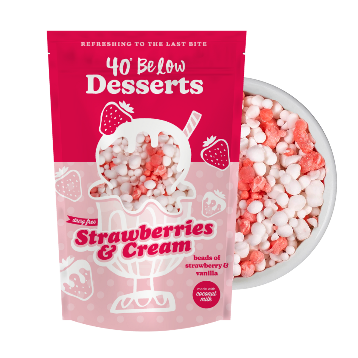 Strawberries & Cream – 40 Below